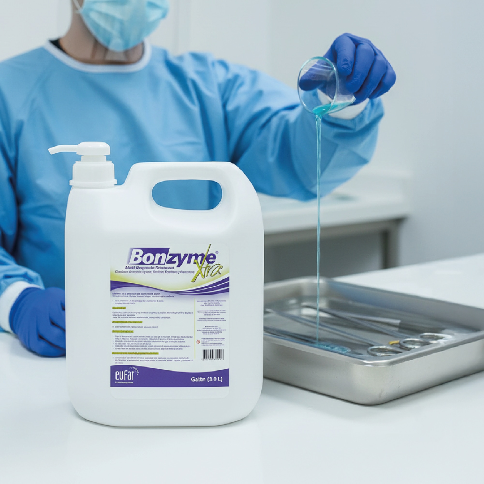 BONZYME XTRA detergente multienzimático 5 ENZIMAS PENTAENZIMATICO ...